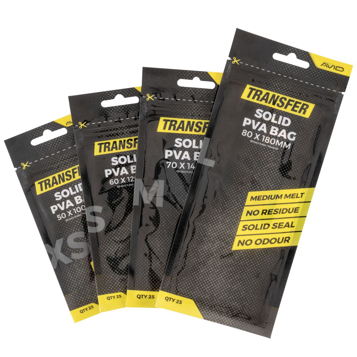 Avid Carp Transfer Solid PVA Bags - £3.49